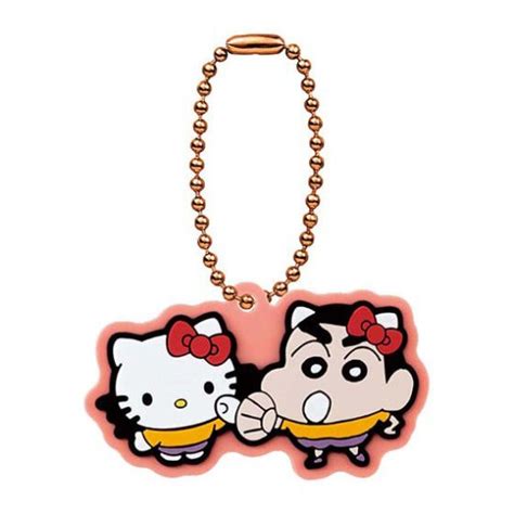 【しんちゃん×ハローキティ】クレヨンしんちゃん×サンリオキャラクターズ スペシャルラバーマスコット トレカandホビーの通販なら Realize