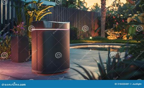 The Sleek Design Of The Composter With Its Modern Curves And Streamlined Appearance Seamlessly