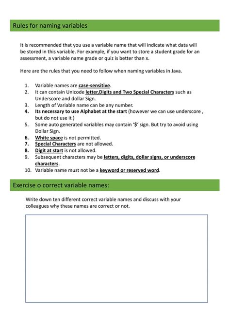 Cis 1403 Lab 2 Data Types And Variables Pdf