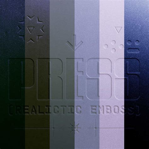 Hard Press Realistic Emboss Effect Suite Design Syndrome