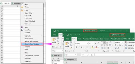 How To Open Excel Workbooks In New Windows Open Multiple Windows