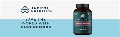 Ancient Nutrition Womens Hormones Helps Reduce Stress