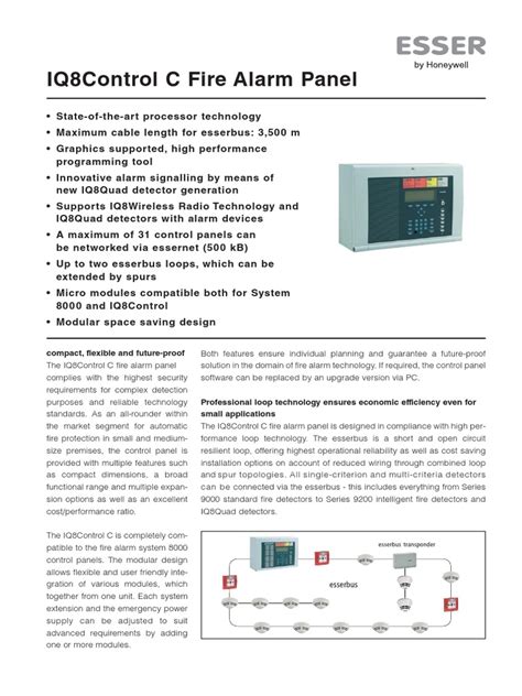Esser Iq8 Control Pdf Power Supply Detector Radio
