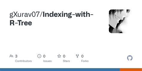 Github Gxurav07indexing With R Tree