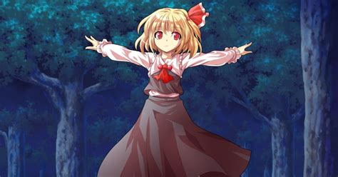 東方 宵闇の妖怪 ルーミア ライッキー（無期限活動停止中）のイラスト Pixiv
