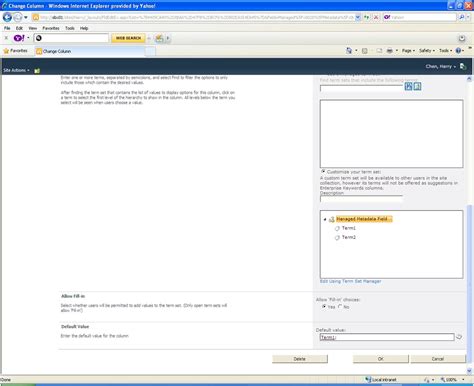 Sharepoint Connoisseur Utilize The Managed Metadata Service Application Tip 9 Managed