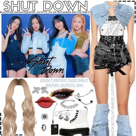 Kpopoutfitsmv On Instagram Blackpink Shut Downmin Soo At