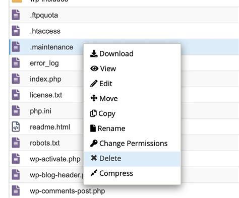 Fix WordPress Stuck In Maintenance Mode 3 Methods