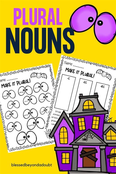 Spring Activities For Plural Nouns Artofit