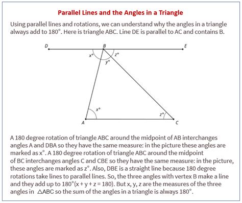 Lines On A Triangle