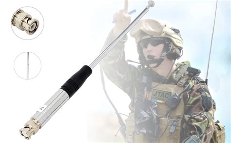 TWAYRDIO Tragbare BNC Teleskop Handheld CB Funkantenne Mhz