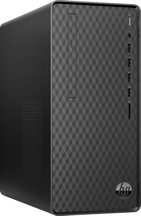 Hp Desktop Amd Ryzen 5 Series 12gb Memory 256gb Solid State Drive Jet Black M01 F0024 Best Buy