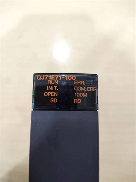 MITSUBISHI MELSEC Q Series Ethernet Unit QJ71E71 100 อปกรณ เครอขา