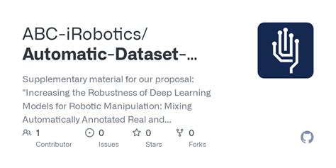 Github Abc Iroboticsautomatic Dataset Generation Supplementary