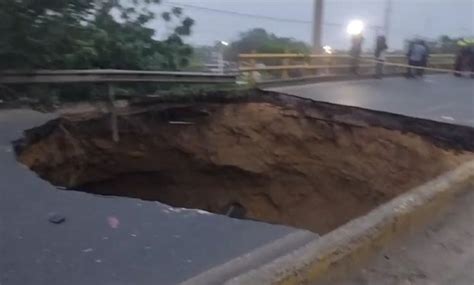 Equipo Del Mintransporte Se Desplaza A Zona Donde Colapsó El Puente En