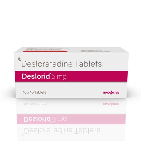 Deslorid 5 Mg Tablets Suppliers In India Innovative Pharma