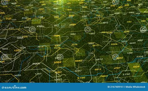 Seamless Loop Motion Graphics Background Abstract Futuristic Electronic Circuit Board