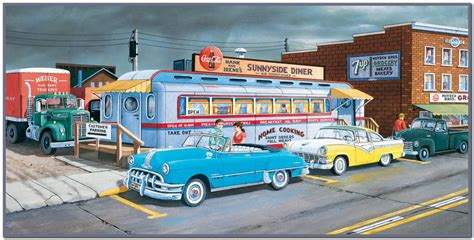 100 Diner Wallpapers
