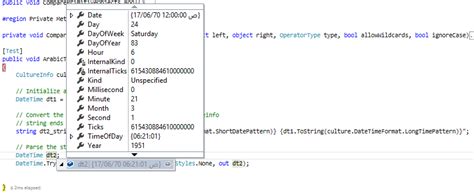 C Arabic Culture Datetime Parsing Not Returning Expected Values Stack Overflow