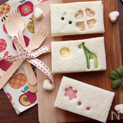 可愛い♪型抜きサンドイッチ。 By 栁川かおり レシピサイト Nadia ナディア プロの料理家のおいしいレシピ