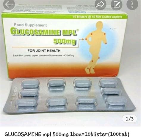 Glucosamine 500mg Medikon Prima Labs Isi 10 Strip Lazada Indonesia