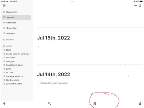 Ipad Ios Version Of Logseq Link Icon Questions Help Logseq