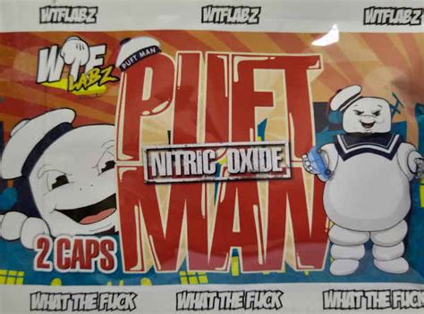 Пробник донатора оксида азота Wtf Labz Puft Man 2 капсулы — купить
