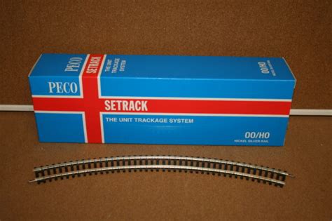 Peco Setrack ST No Radius Double Curve OO HO Wellingborough