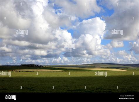 A Typical Landscape In The Orkney Islands Orkney Scotland Highlands
