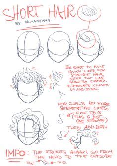 11 Short Hairstyle Reference Ideas How To Draw Hair Short Hair