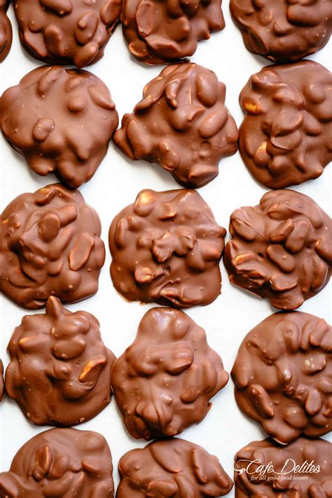 Chocolate Peanut Clusters Cafe Delites