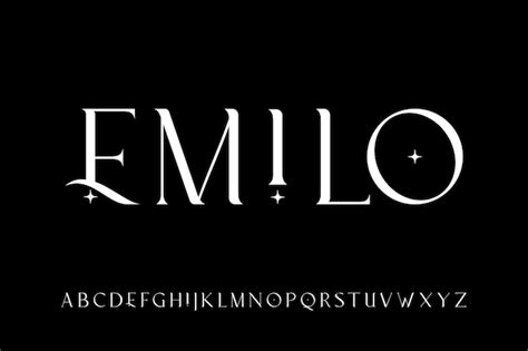 Premium Vector Luxury Vintage Font Vector Premium Vector Luxury Vintage Font Vector