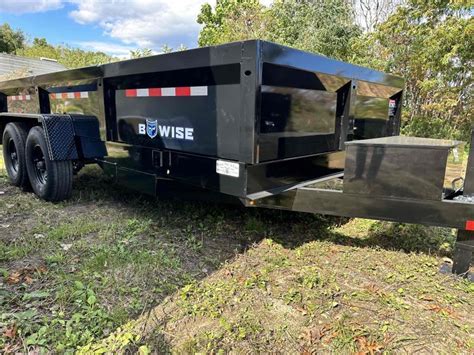 2024 Bwise 7x16 16k Gvw Dump Trailer In Northampton Ma Trailer Trader