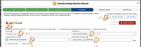 Mambo Merge Merge From A List View