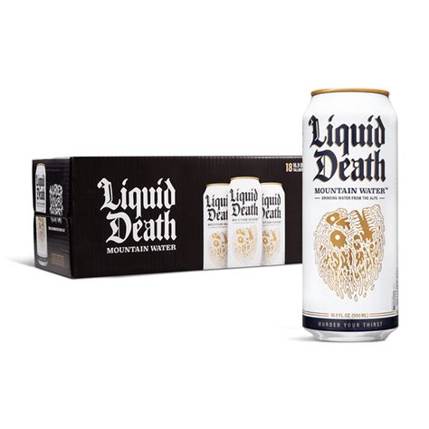 Liquid Death 169 Oz Cans 18 Pack 3042 Fl Oz Delivery Or Pickup