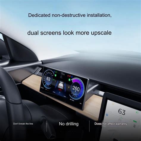 Model Y 3 Highland F9 9 Inches Touch Screen Carplay Android Auto Smart