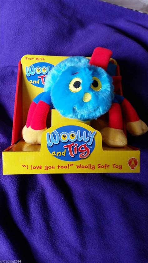 Cbeebies Woolly And Tig Spider Woolly Cm Plush Soft Toy Brand New