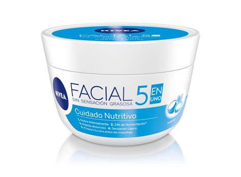 Crema Antiarrugas Facial Cara 5 En 1 200 Ml Nivea