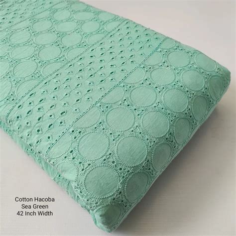 Cotton Hakoba Fabric Embroidery Blue At Rs 176meter In Jaipur Id