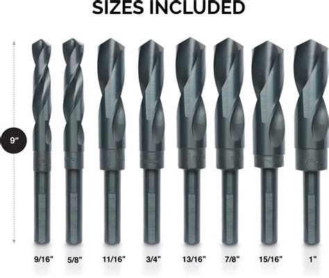 HSS Silver And Deming Industrial Drill Bit Set Best Drill Bit For Metal