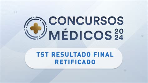 Concurso Tst Resultado Final Retificado