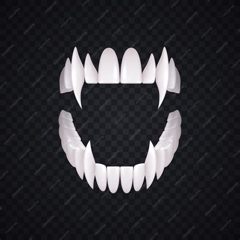 Vampire Teeth Template
