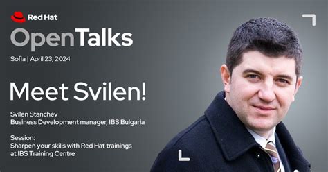Red Hat On Linkedin Redhat Opentalks Innovation Technology Sofia