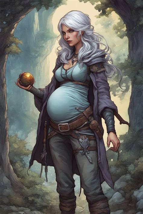Silver Haired Pregnant Rogue By Darththeo On Deviantart