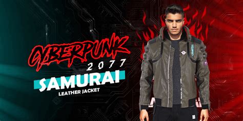 Cyberpunk 2077 Samurai Leather Jacket Cyberpunk 2077 Jacket