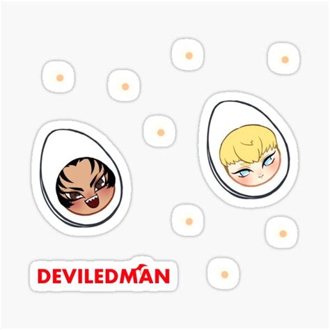 Deviled Egg Stickers Redbubble
