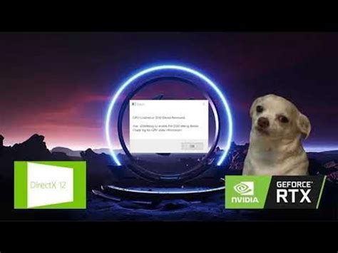 Fix Gpu Crash Error Or D3d Device Removed In Unreal Engine Nvidia 30