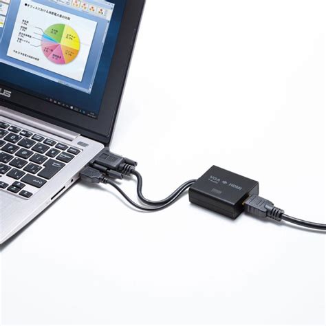Sanwa Supply Vga信号hdmi変換コンバーター サンワサプライ Vga Cvhd7 あっとテラフィ ヤフー店 通販