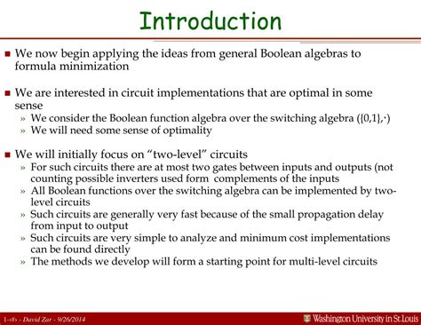 Ppt Synthesis Of Two Level Circuits Powerpoint Presentation Free
