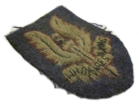 Wwii Sas Cap Badge Special Air Service Version 2 Aged